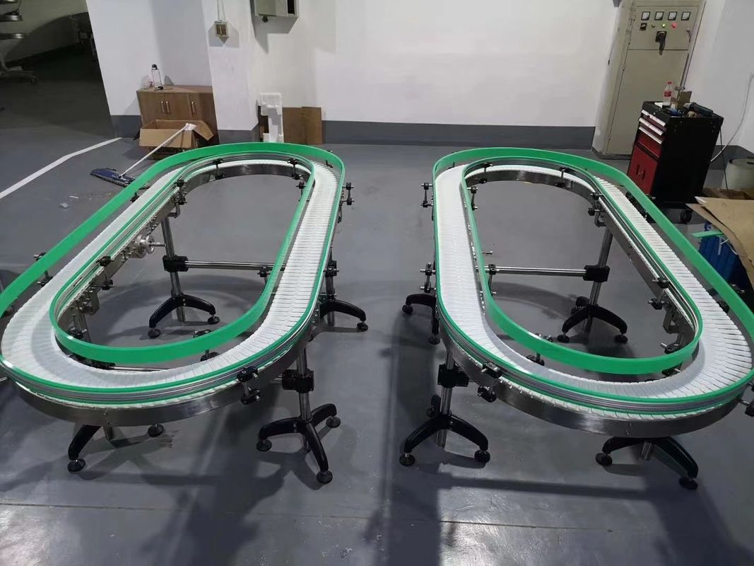 Blue white green pvc turn curve 90 degree conveyor belt 180 degree ...