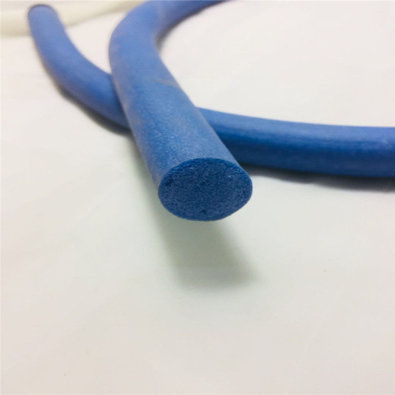 Self Adhesive Silicone Sponge Sheet Half Round Rubber Strip Smooth Surface