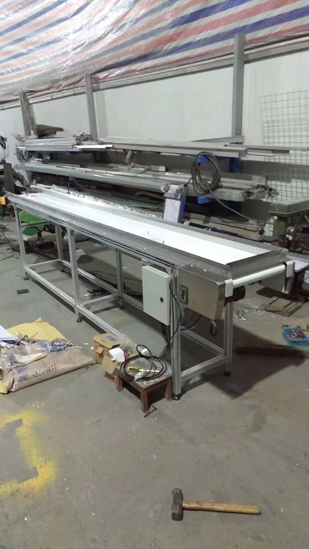 Smooth Glossy Surface Slat Pvc Conveyor Belt Petrol Food Grade 2mm