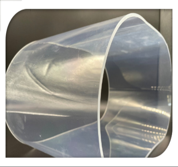 Strong stretch thick transparent conveyor belt