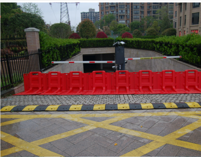 Outer Curved Plate Flood Defence Barrier New Matterial Flood Gablewall